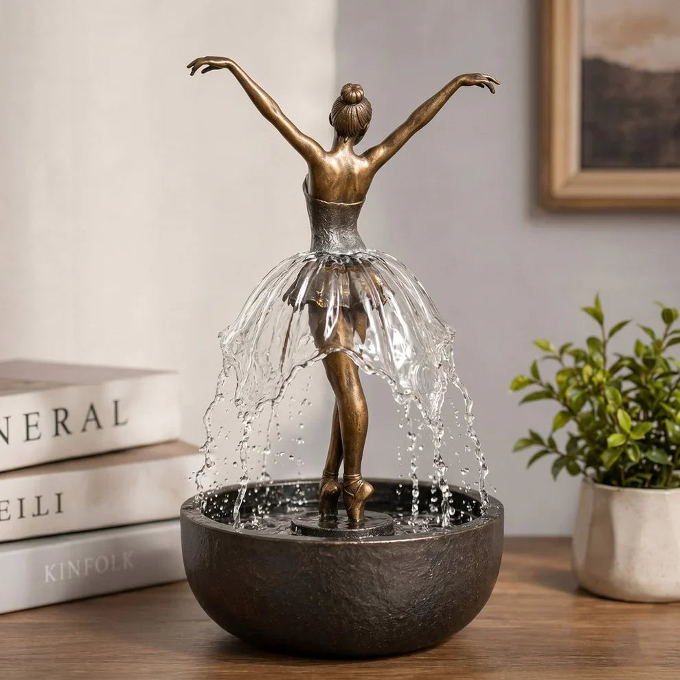 Ballerina Waterfall Bluetooth Speaker Fountain – zavrlyhome